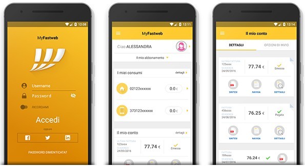 MyFastweb - Cosa comprende la mia offerta